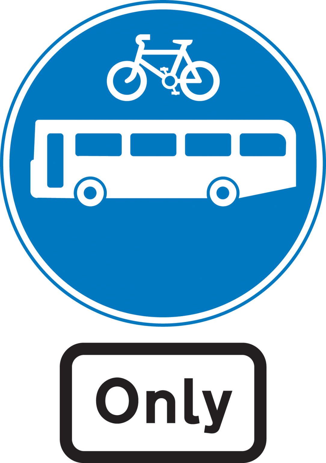 Buses And Cycles Only Sign Theory Test buses-and-cycles-only-sign-theory-test