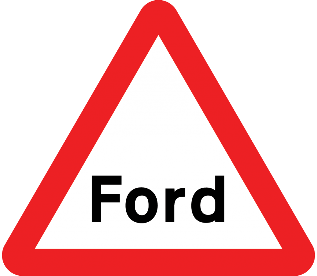 Ford Warning Sign Theory Test